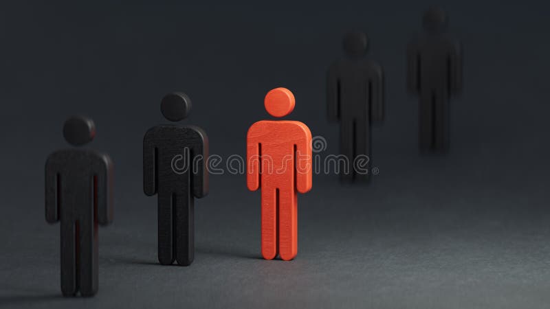 Happy and Enjoy Stand Out from the Crowd and Different Creative Idea ...