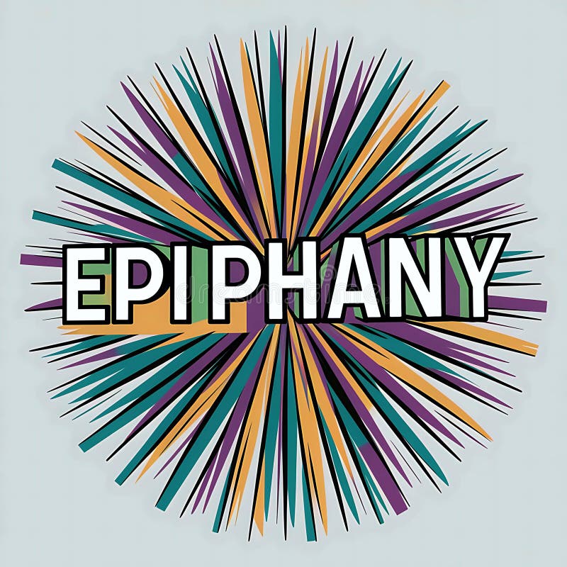 Vibrant Epiphany Burst Happy Epiphany Day Stock Illustration ...
