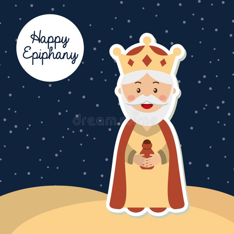 Happy epiphany design stock illustration. Illustration of celebration ...