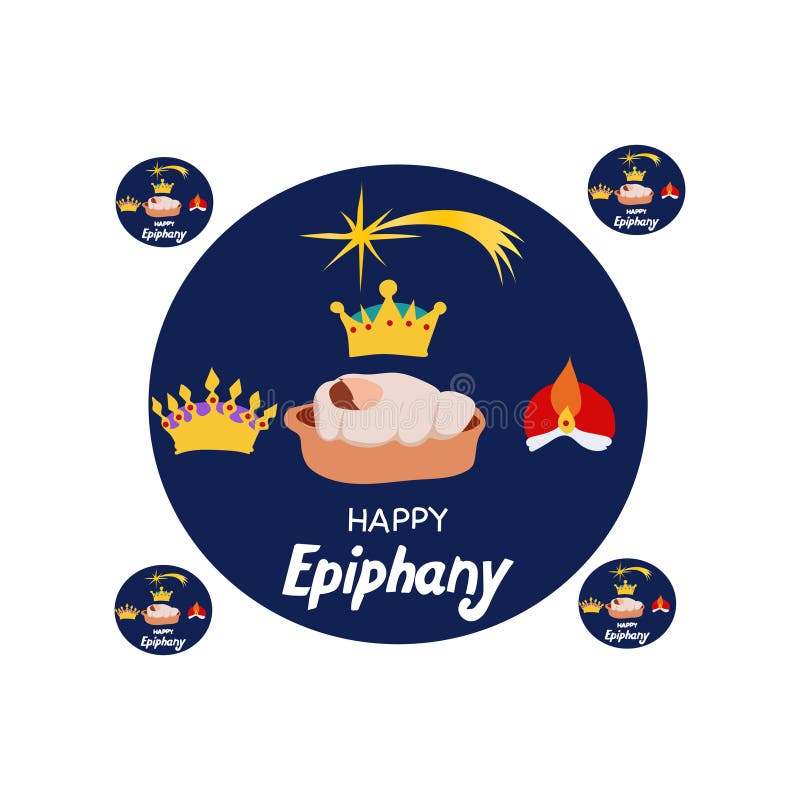 Happy Epiphany Day Template Hand Drawn Cartoon Flat Illustration ...