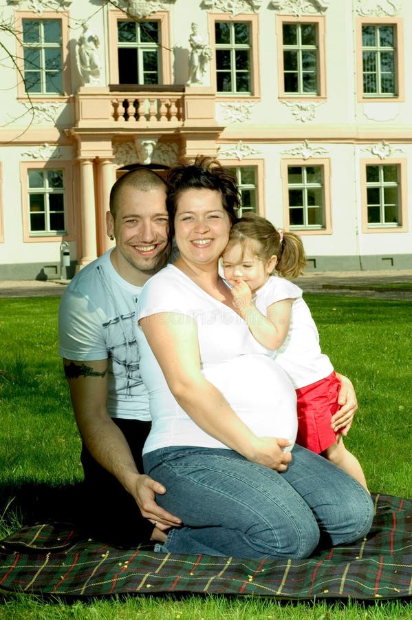 Happy expectation stock photo. Image of motherhood, abdomen - 1131446