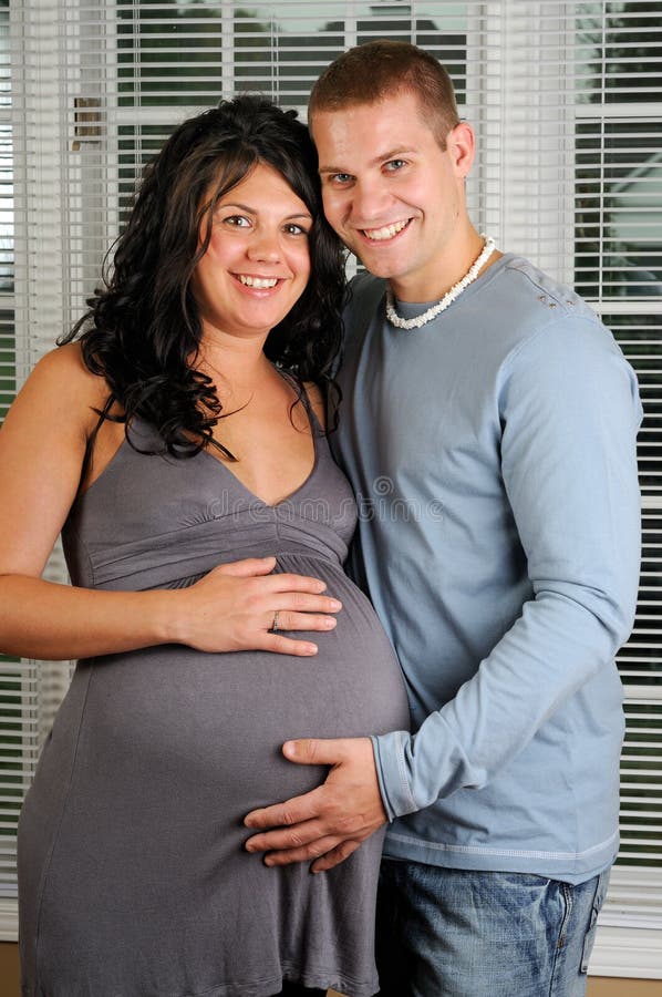 Happy Expecting Parents stock image. Image of daddy, pregnancy - 7031953