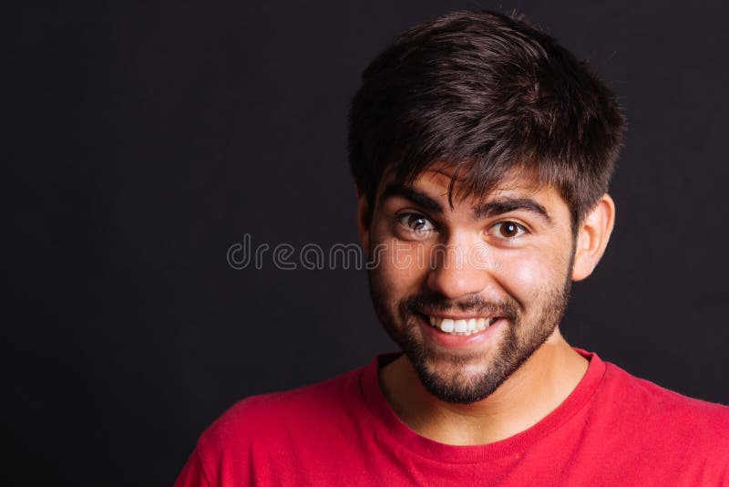 Happy expression stock image. Image of background, attractive - 64291415