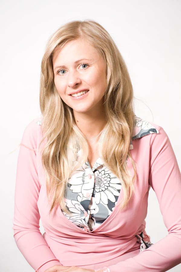 Happy face stock photo. Image of attractive, female, enjoyment - 15444146