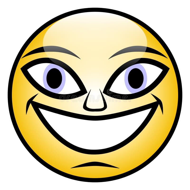 Happy face stock illustration. Illustration of disgusted - 27353363