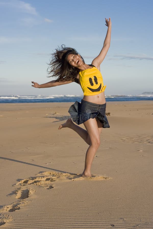 Happy Face stock image. Image of arms, high, beauty, excited - 3794039