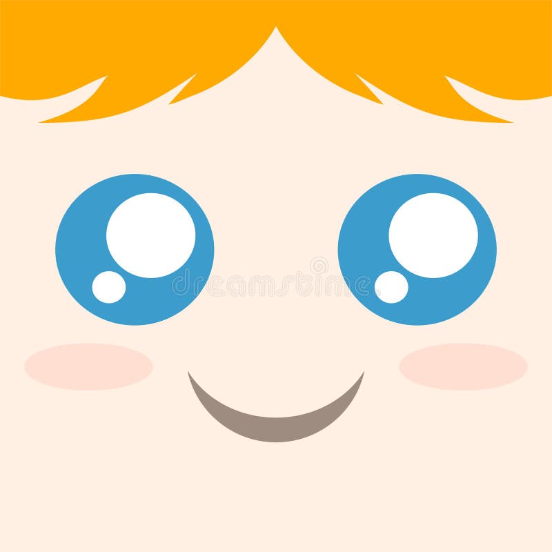 Happy face draw stock vector. Illustration of people - 86497653