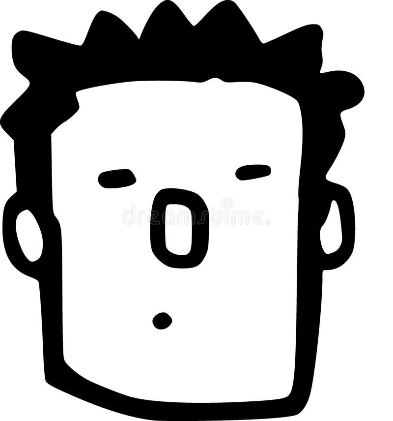 Happy Face Expression Icon in Outline Style Stock Illustration ...