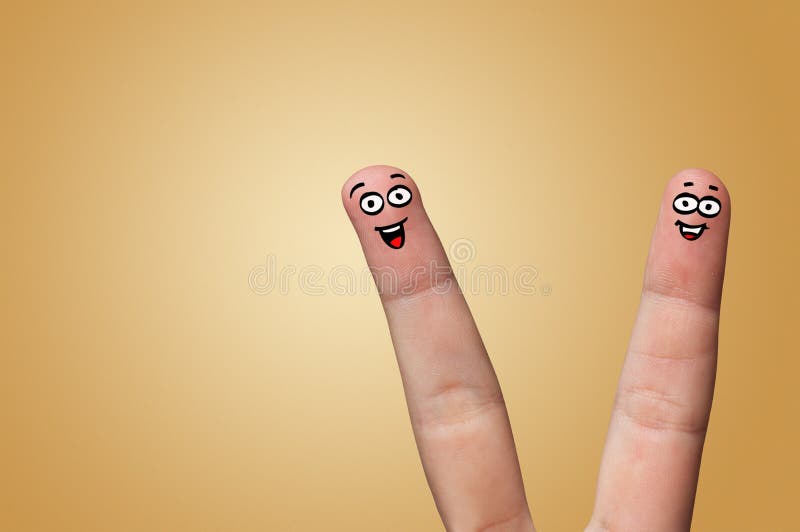 Smiling fingers together stock image. Image of laugh - 135850833