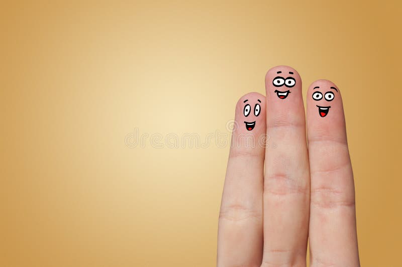 Smiling fingers together stock photo. Image of community - 147998698