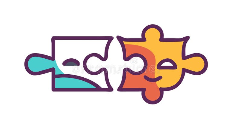 Happy Face Puzzle for Solved Problems & Positive Outcomes, Vector ...