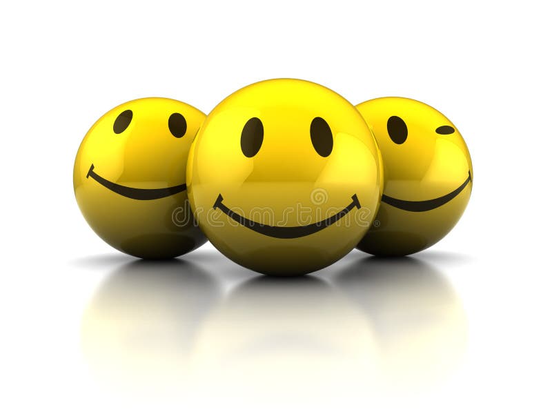 Happy faces stock illustration. Illustration of cute - 16600767