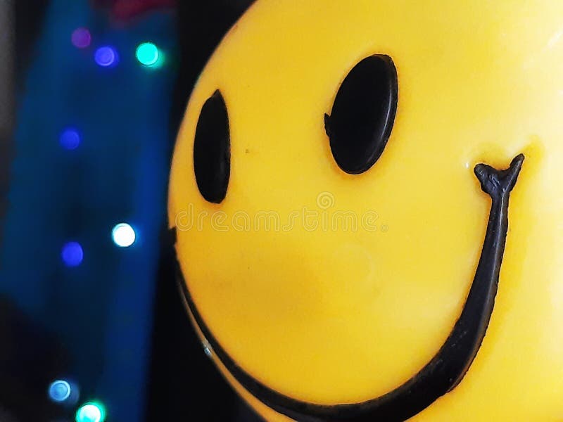 Happy Faces always Look Like Beautiful. Stock Image - Image of blue ...