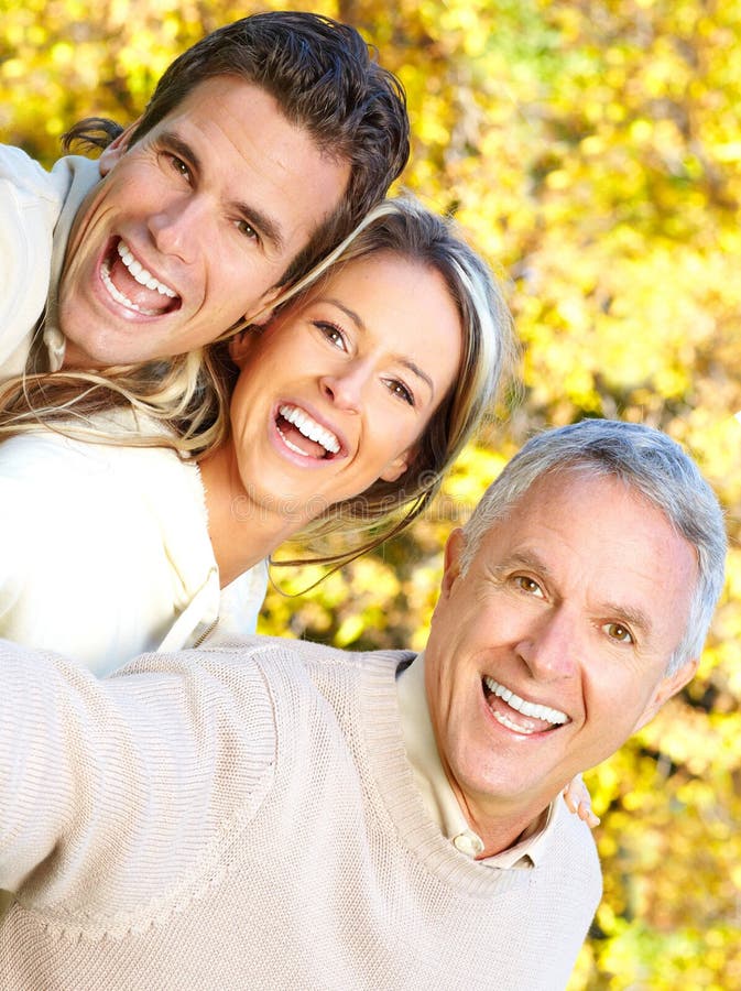 Happy family stock photo. Image of picnic, father, insurance - 11260598