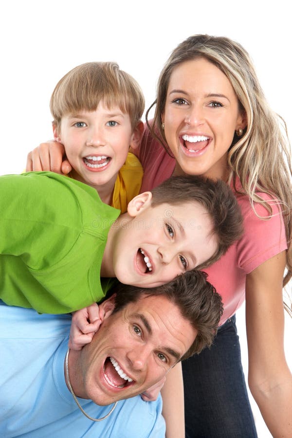 Happy family stock image. Image of health, childhood - 14016443