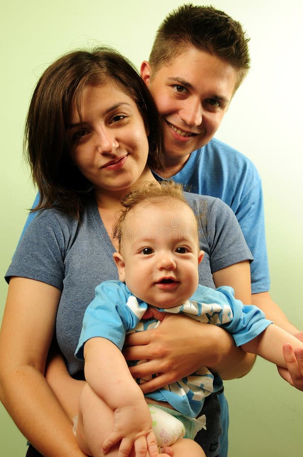 Happy family stock image. Image of lady, mother, beauty - 5873363