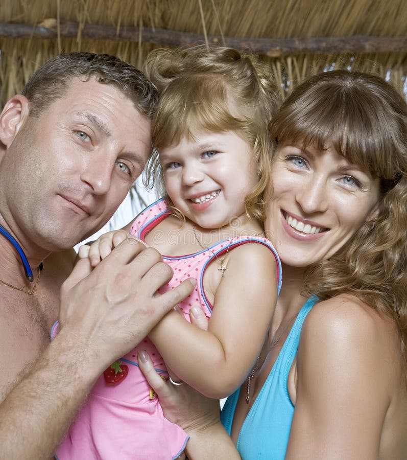 Happy family stock photo. Image of childhood, attractive - 8530628