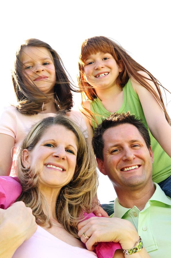 Happy family stock photo. Image of lifestyle, outdoors - 10321362