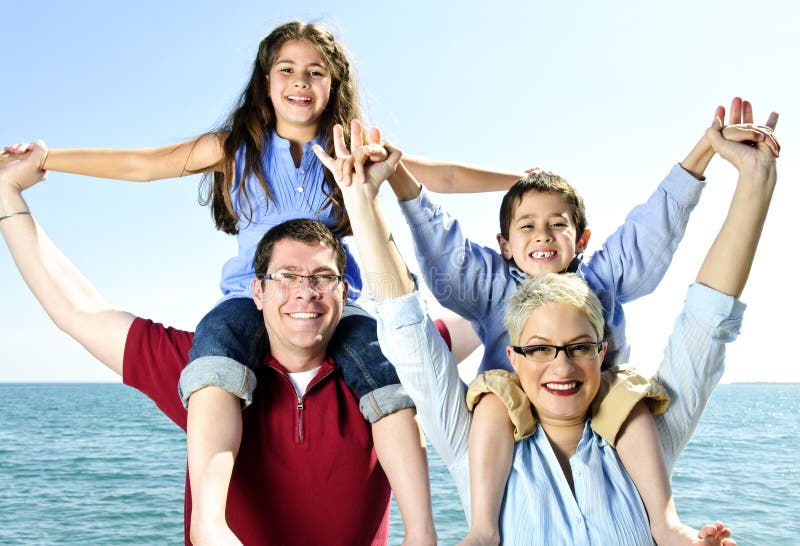 Happy family fun stock photo. Image of lifestyle, father - 10350426