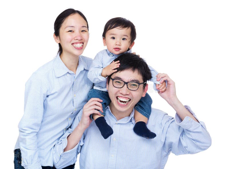 Happy family group photo stock image. Image of back, portrait - 40942315