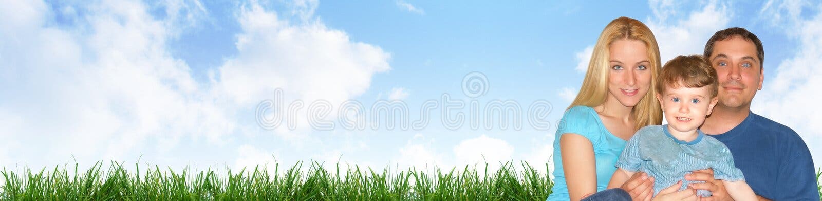 Happy family concept stock photo. Image of affection, cloud - 4077236