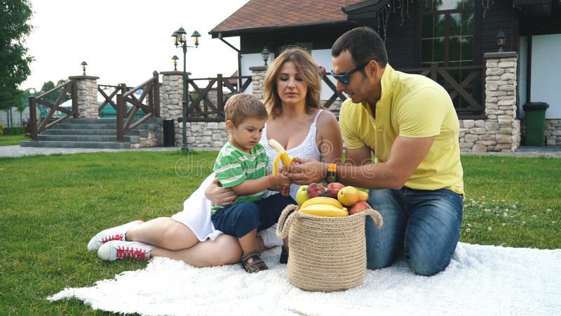 Family, Home and Bonding while Having Fun and Playing Outside on Their ...