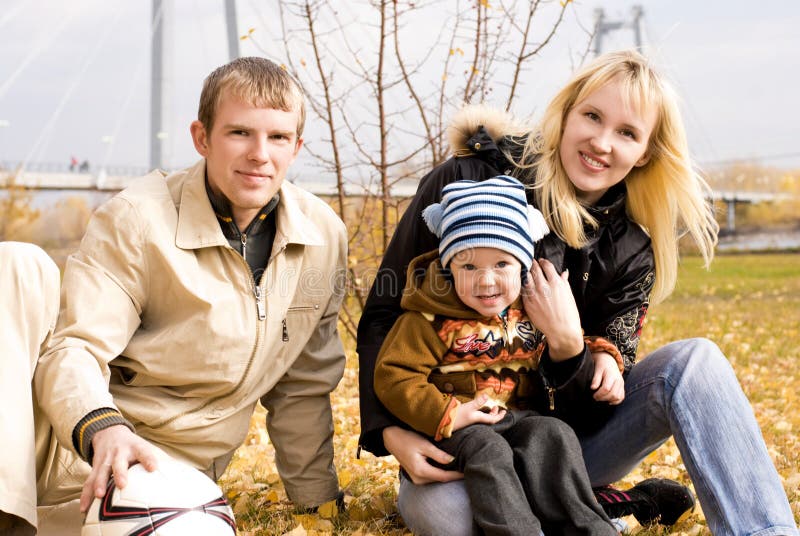 Happy Family Outdoor Picture. Image: 6673275