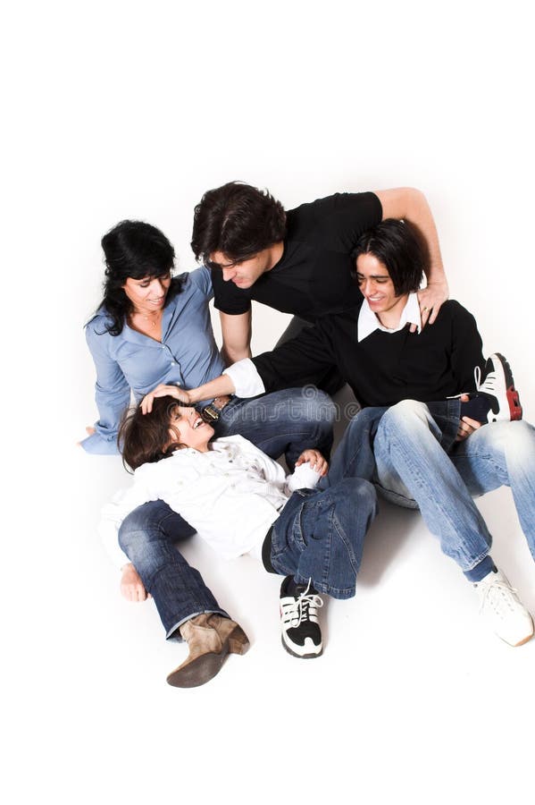 Family time stock photo. Image of bright, parent, grandfather - 503524