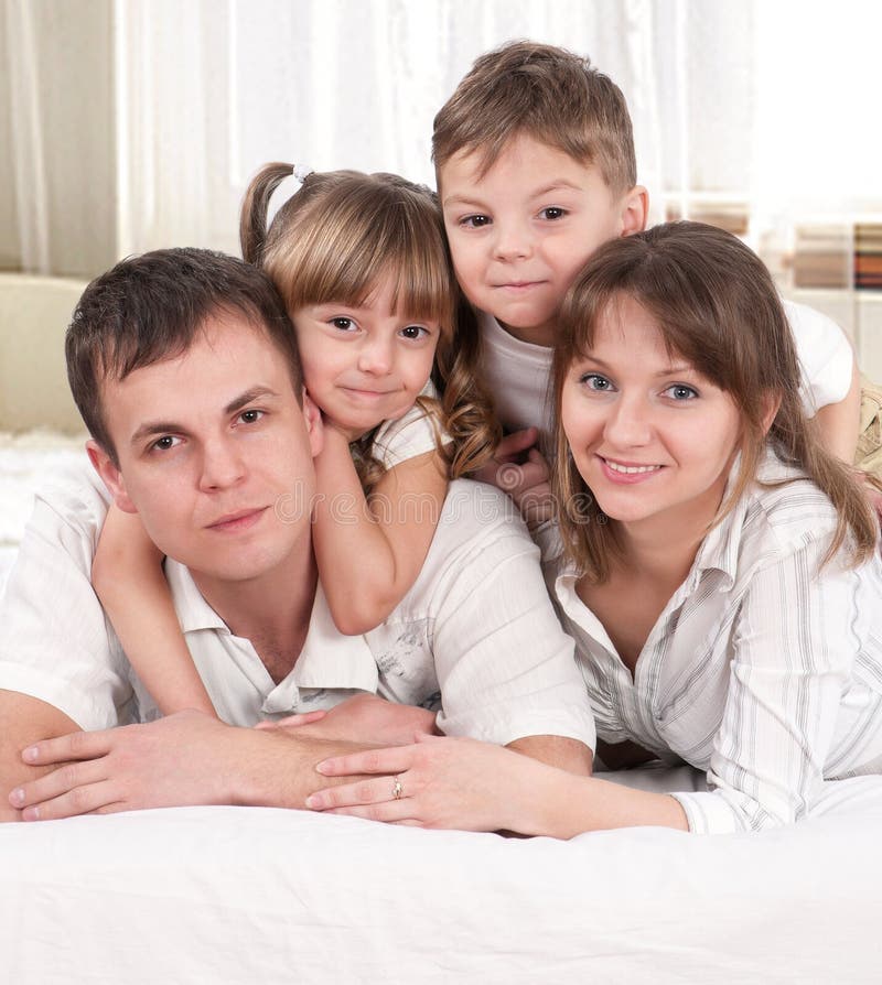 Happy family stock image. Image of laughing, husband - 39384461