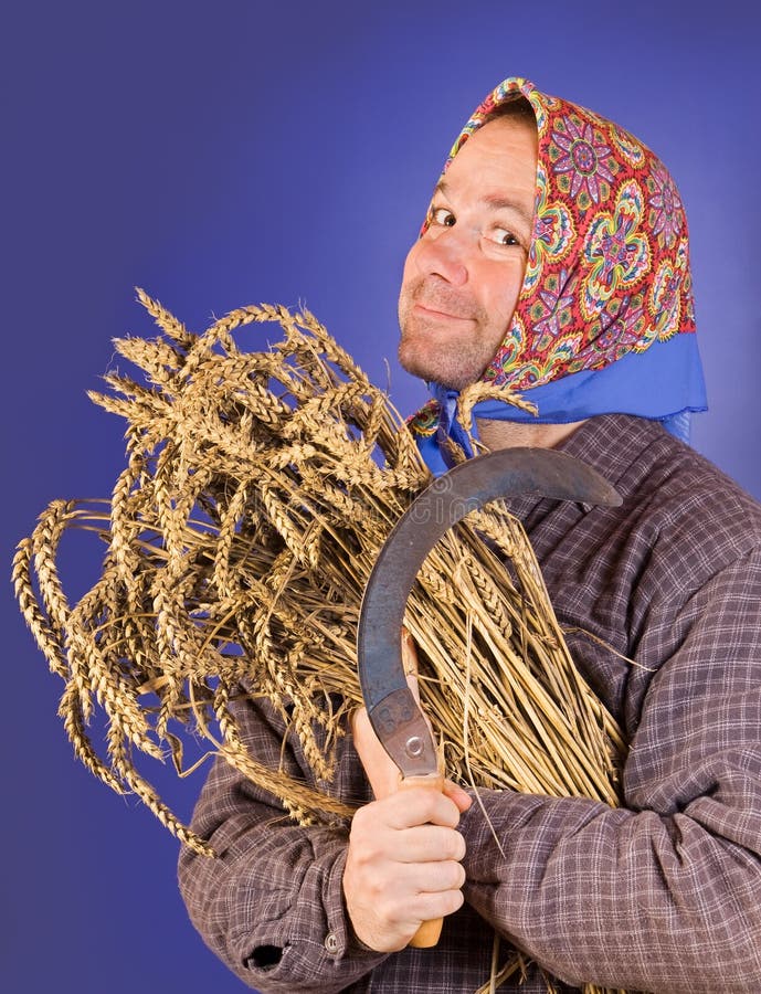 Happy farmer stock image. Image of caucasian, farm, people - 15943639