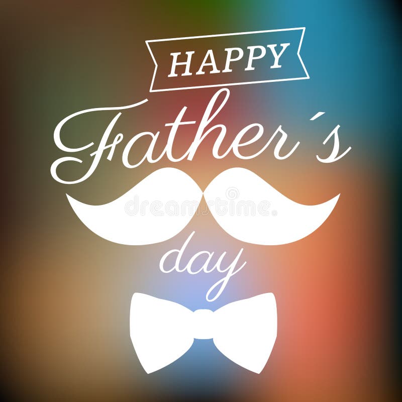 Happy Father Day stock vector. Illustration of happy - 94346704