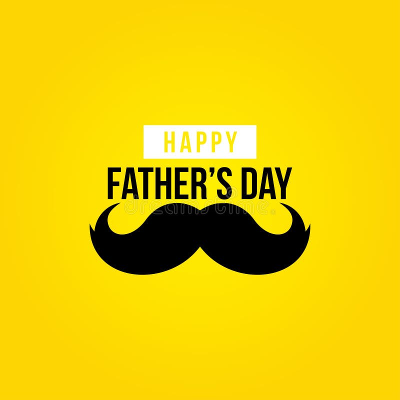 Happy Father Day Vector Design Illustration for Celebrate Moment Stock ...