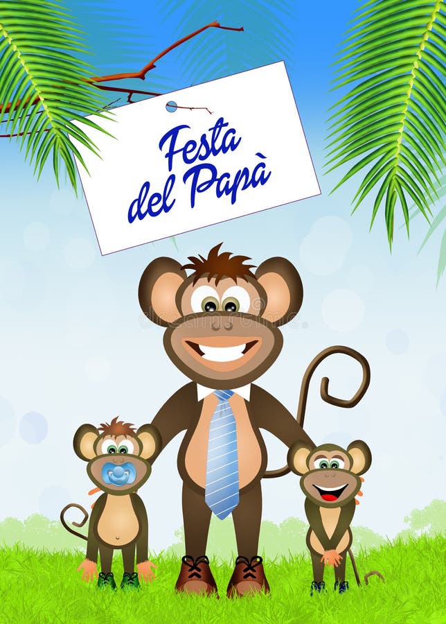 Happy father s day stock illustration. Illustration of yard - 52867577