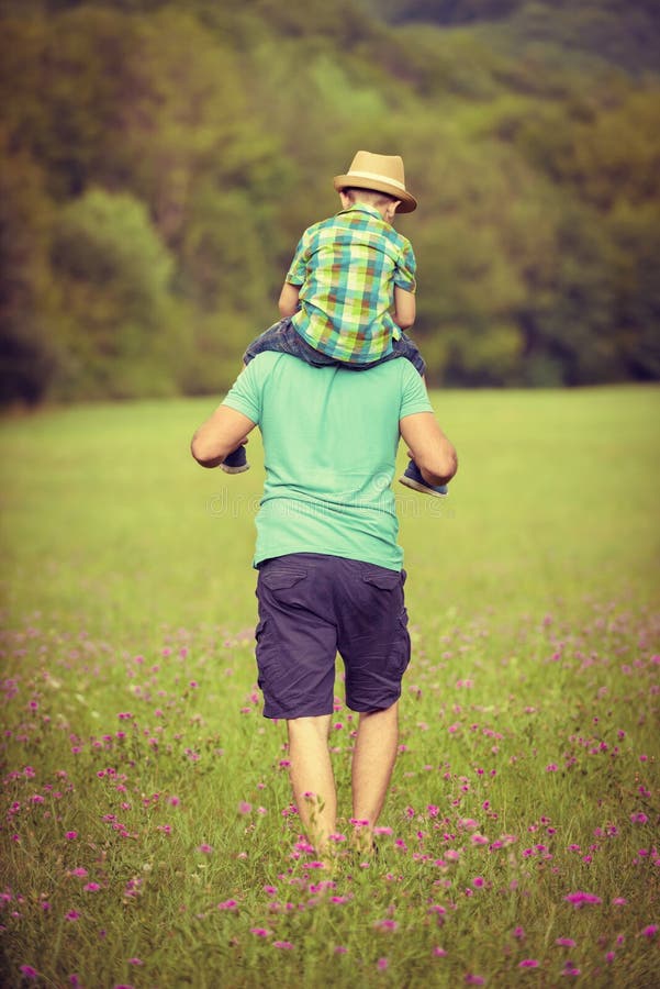Happy Father`s Day Concept, Father and Daughter Having Fun and Smiling ...