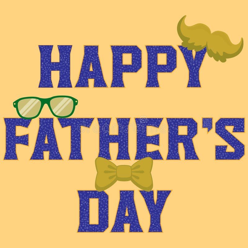 Celebrate Father S Day with Love - Glittery Greeting Vector, Show ...