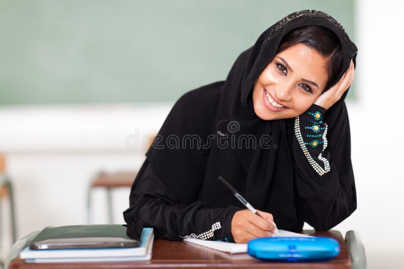 Middle eastern student stock photo. Image of happy, closeup - 29837688