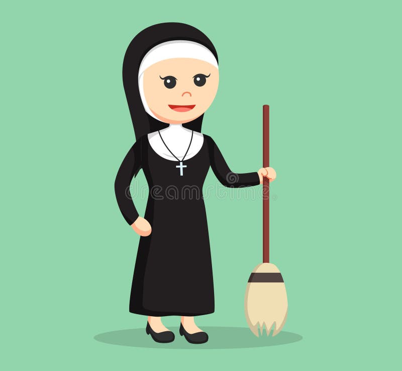Nun Holding Stock Illustrations 92 Nun Holding Stock Illustrations Vectors And Clipart Dreamstime