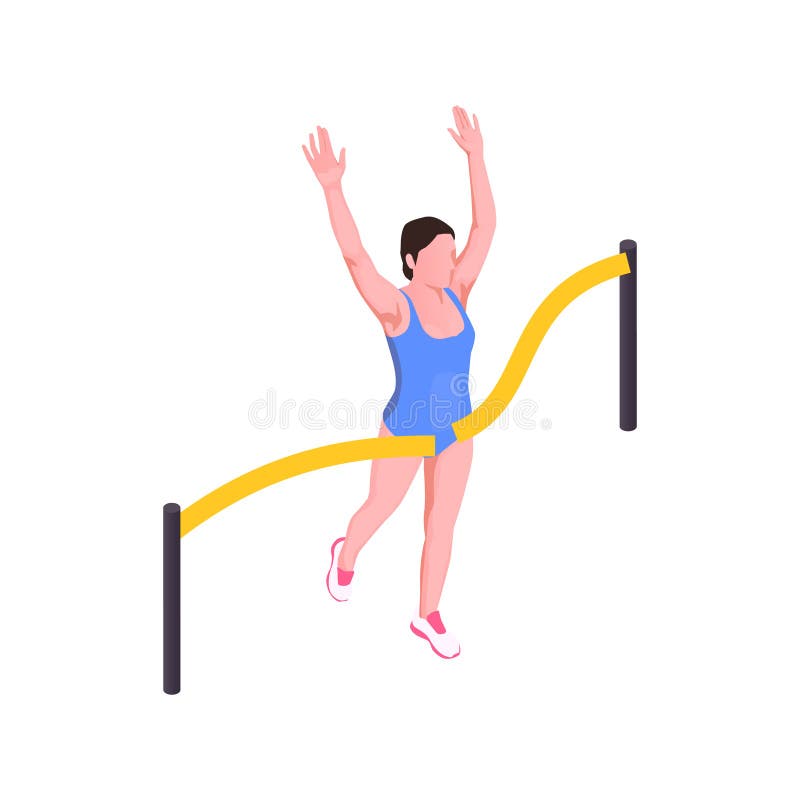 Sprinter Isometric Icon stock vector. Illustration of concept - 230916691