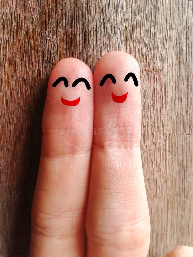 Happy fingers stock image. Image of wall, couple, nature - 61886517