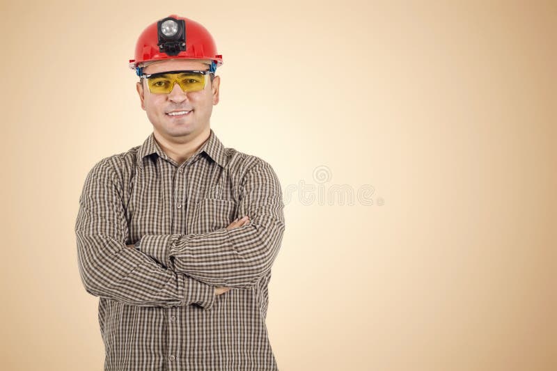 Happy Foreman stock photo. Image of person, success, foreman - 52850800