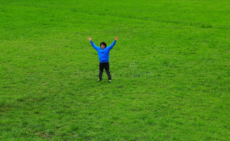 Happy and free child stock photo. Image of outdoors, peaceful - 45011828