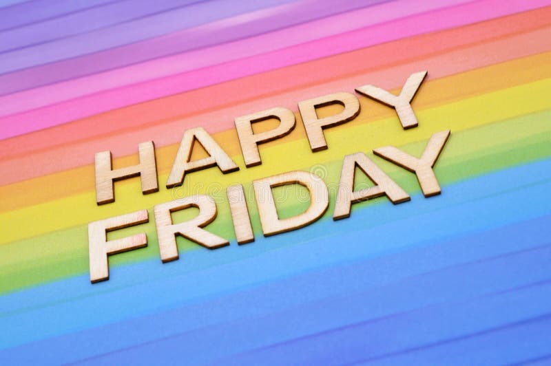 Happy Friday Background - Illustration Stock Image - Image of happy ...
