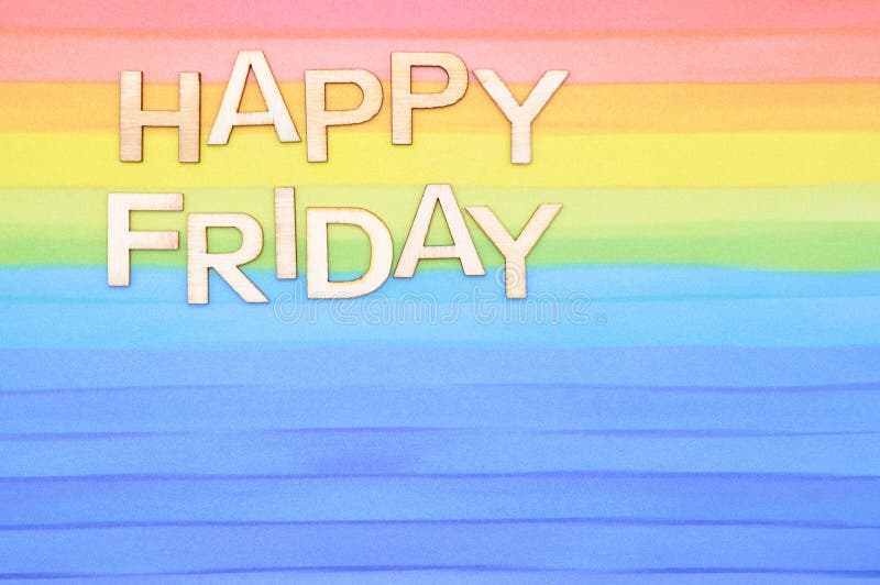 Happy friday stock illustration. Illustration of write - 362530913