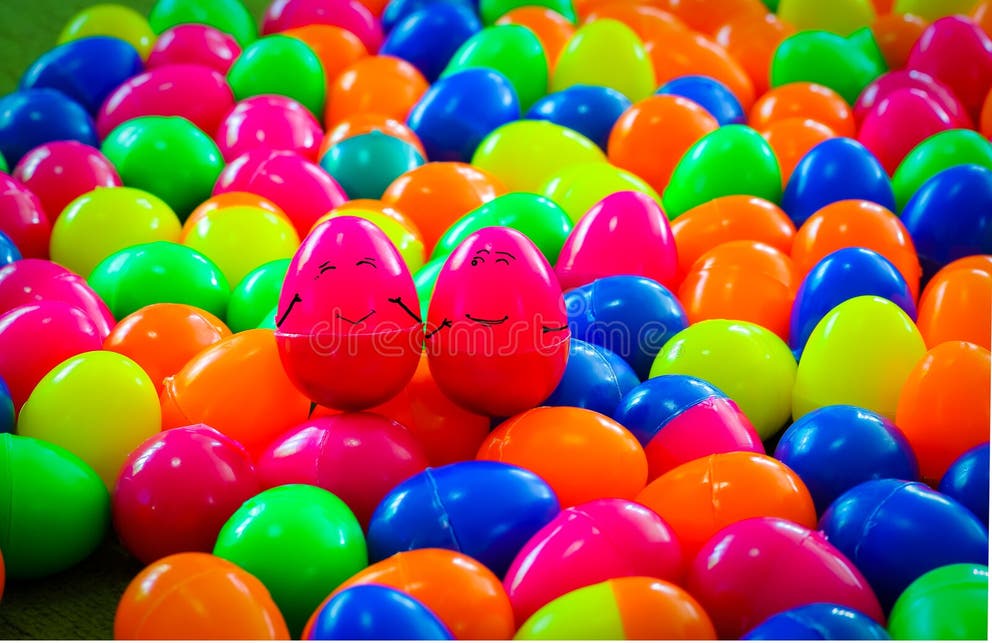 Happy Friend with Painted Smiley Stock Image - Image of emoticon ...