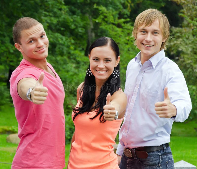 Happy friends stock image. Image of female, school, students - 26516905