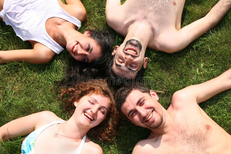 Happy friends stock image. Image of woman, romantic, love - 8260987