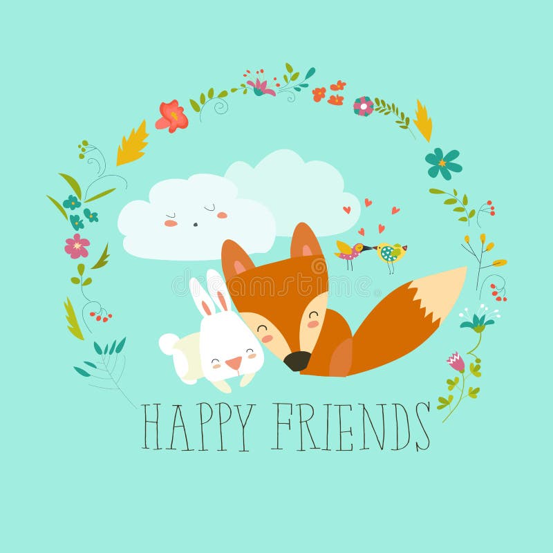 Fox Rabbit Stock Illustrations – 15,931 Fox Rabbit Stock Illustrations ...