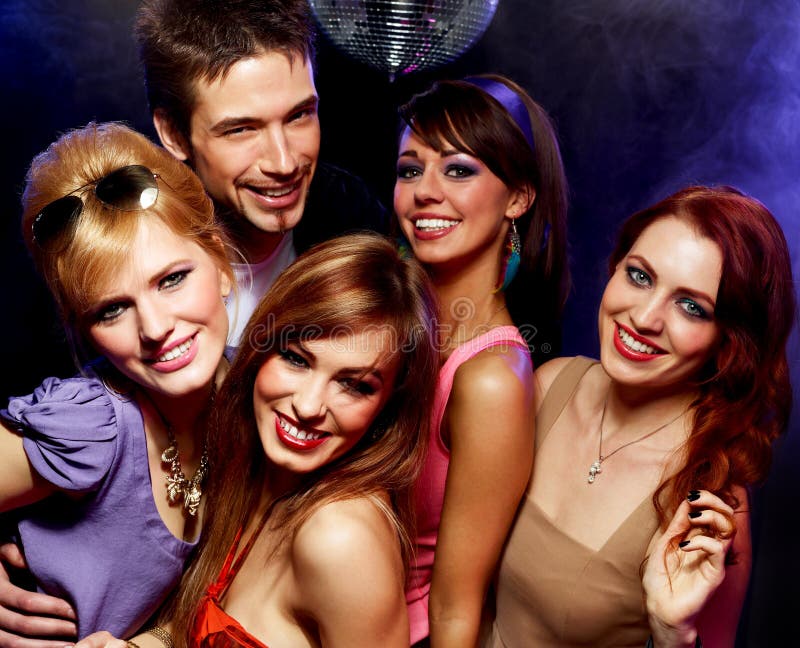 Disco girl stock image. Image of dynamic, clubbing, expressive - 22727613