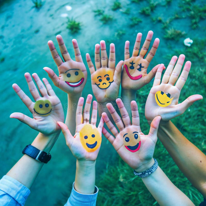 Happy friendship day stock illustration. Illustration of connection ...