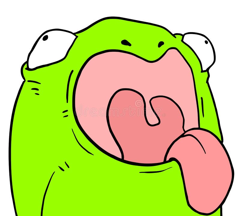 Happy frog stock vector. Illustration of cute, mascot - 62657632